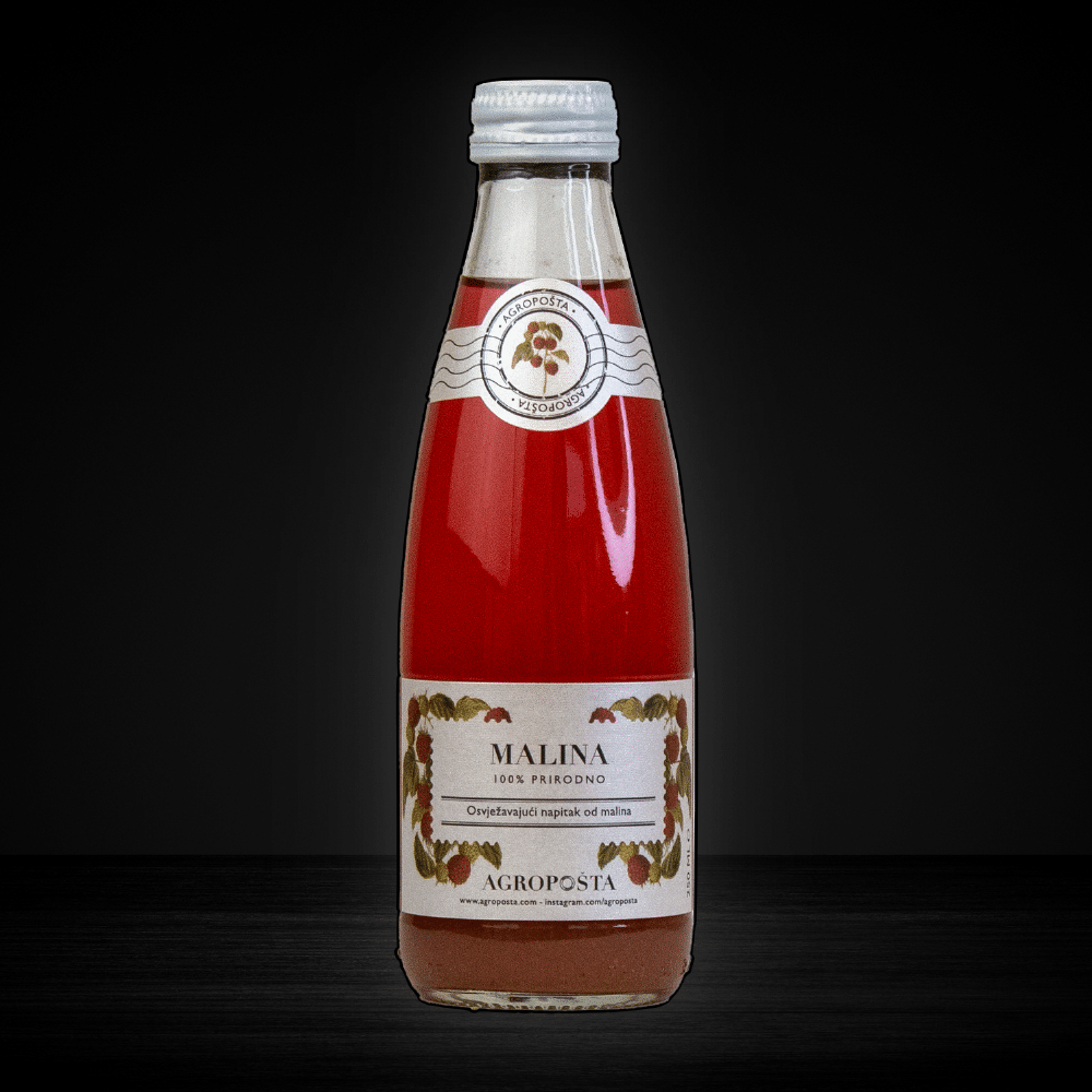 SOK OD MALINE 250ML AGROPOSTA | PLATA DO VRATA